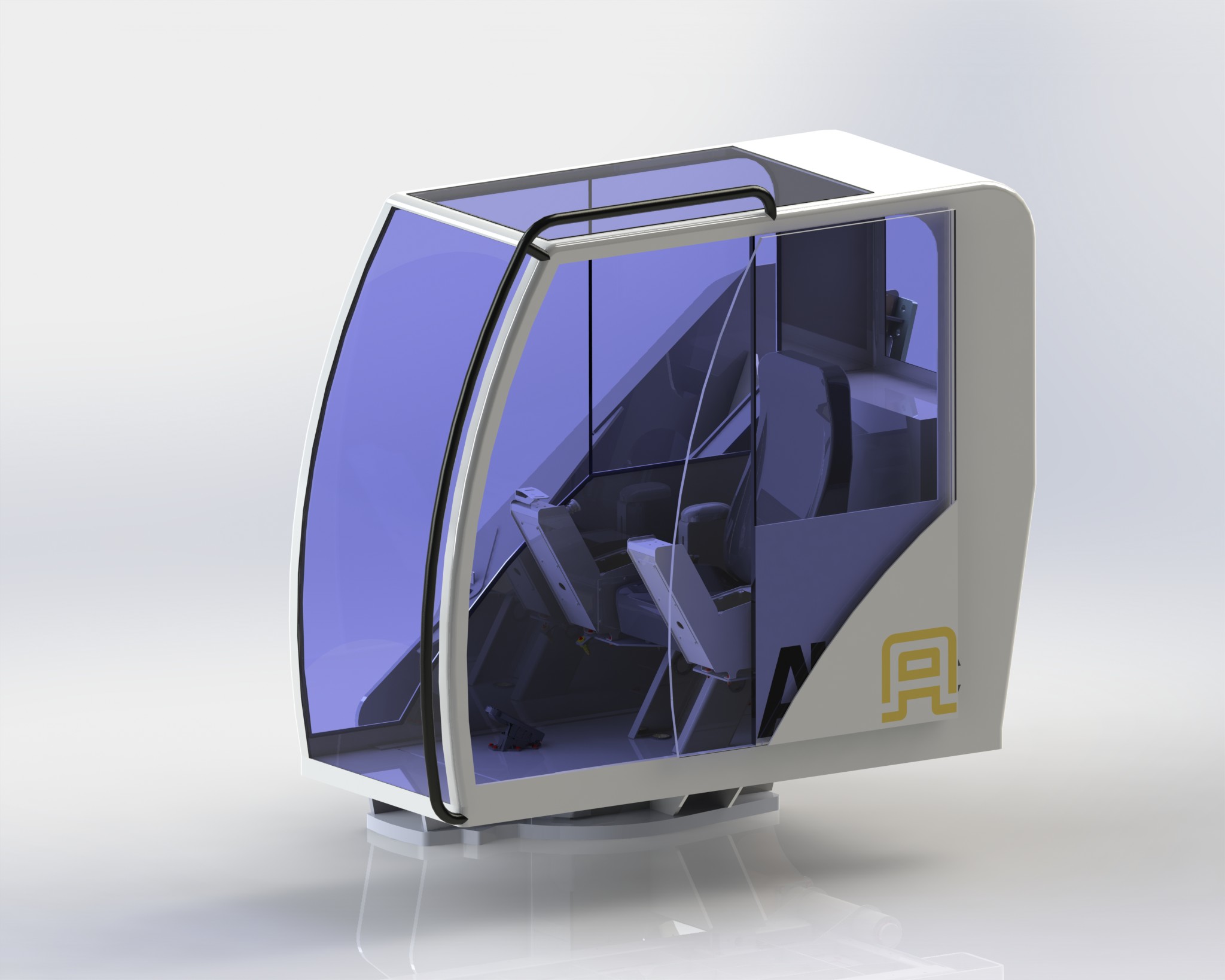 Dual Entry Crane Cab – design/evolution